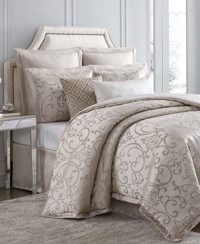 Charisma Avalon 4-Pc. Jacquard Queen Comforter Set - Macy's