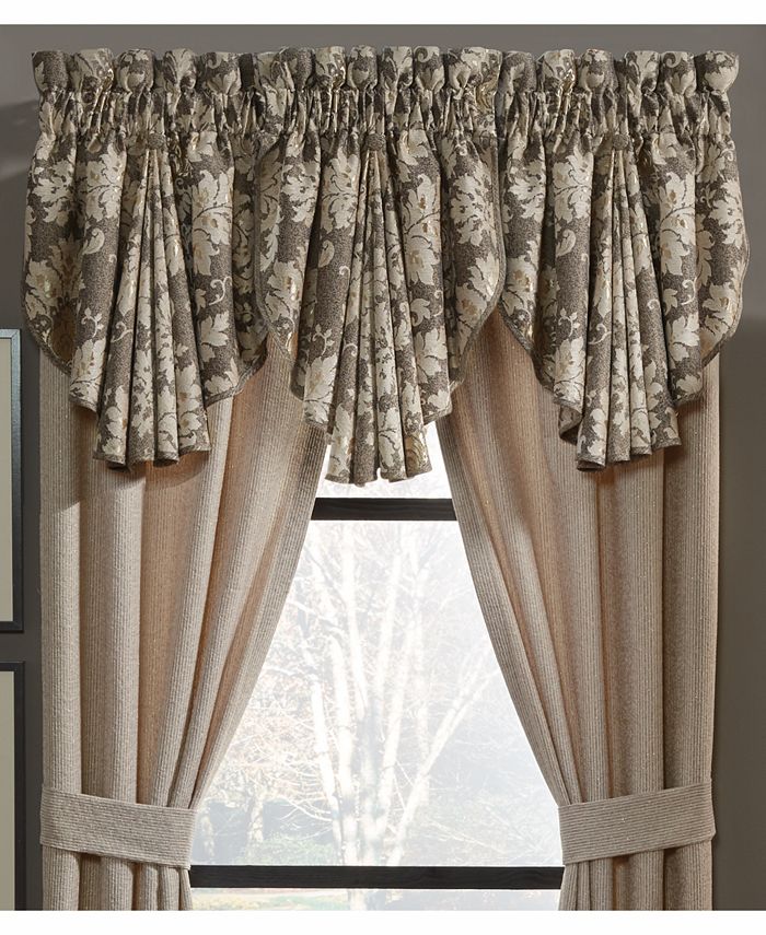 Croscill Nerissa Pole Top Window Panel Pair with Tiebacks - Macy's