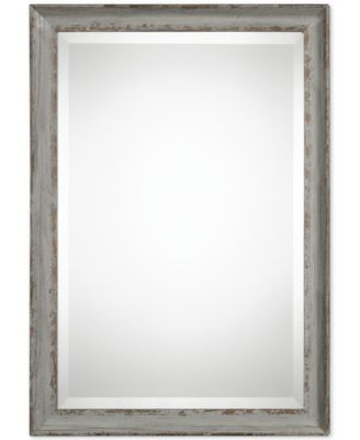Uttermost Hattie Aged Blue Mirror - Macy's