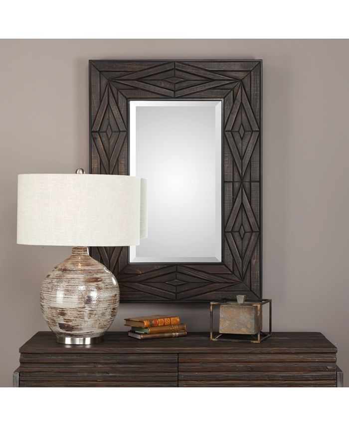 Uttermost Bolsena Solid Wood Mirror - Macy's