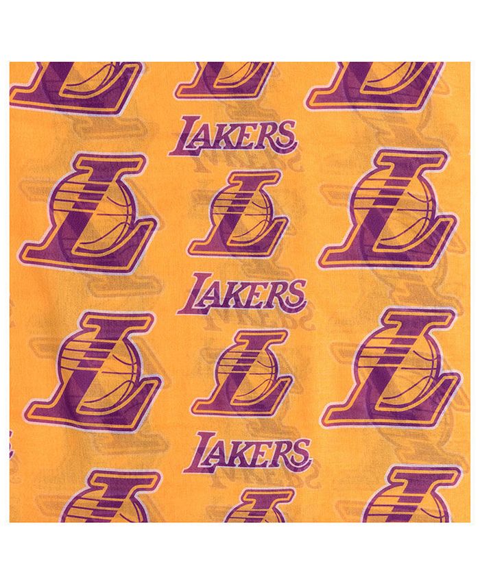 Forever Collectibles Los Angeles Lakers All Over Logo Infinity Wrap ...