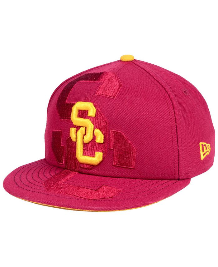 New Era Boys' USC Trojans Logo Spill 9FIFTY Snapback Cap - Macy's