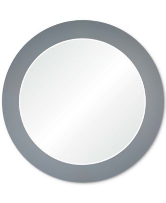 Furniture Hunter Round Mirror, Quick Ship - Macy's