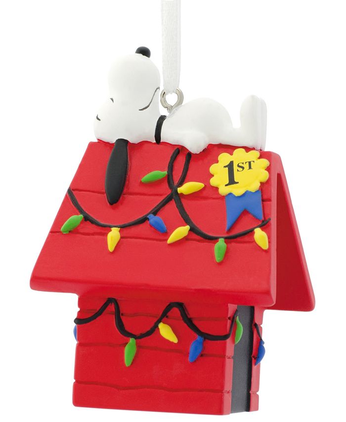 Hallmark Snoopy on Doghouse Ornament - Macy's