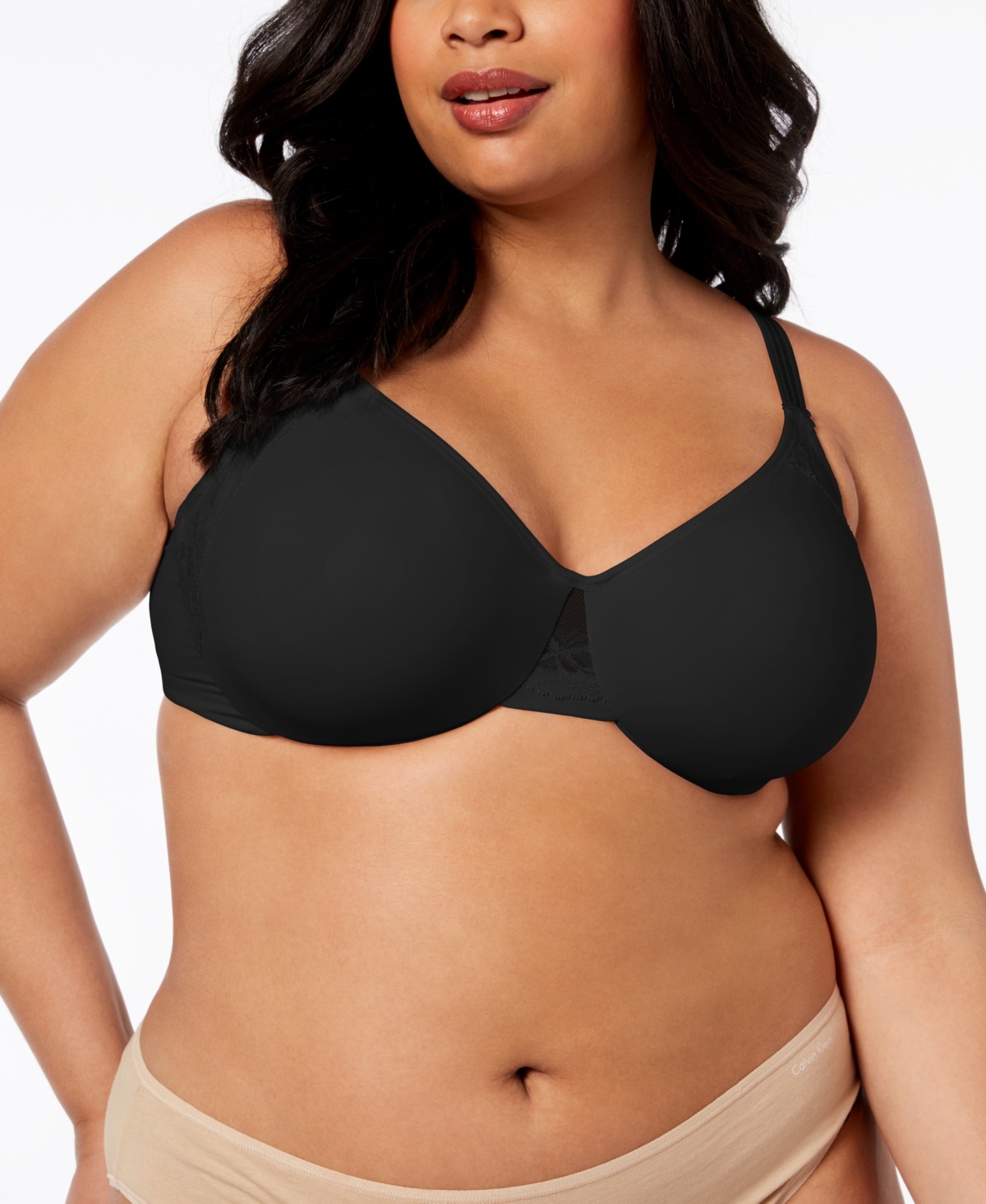 Click here for Olga Cloud 9 Full-Figure Lace-Trim Minimizer Bra G... prices