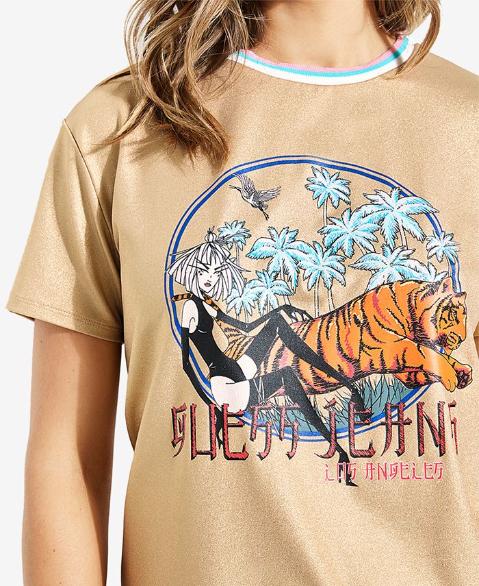 GUESS Tiger Graphic T-Shirt Dress - Macy's