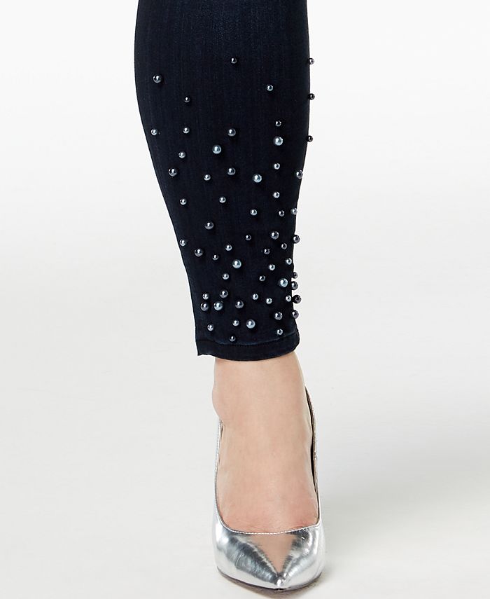 Celebrity Pink Trendy Plus Size Embellished Skinny Jeans - Macy's