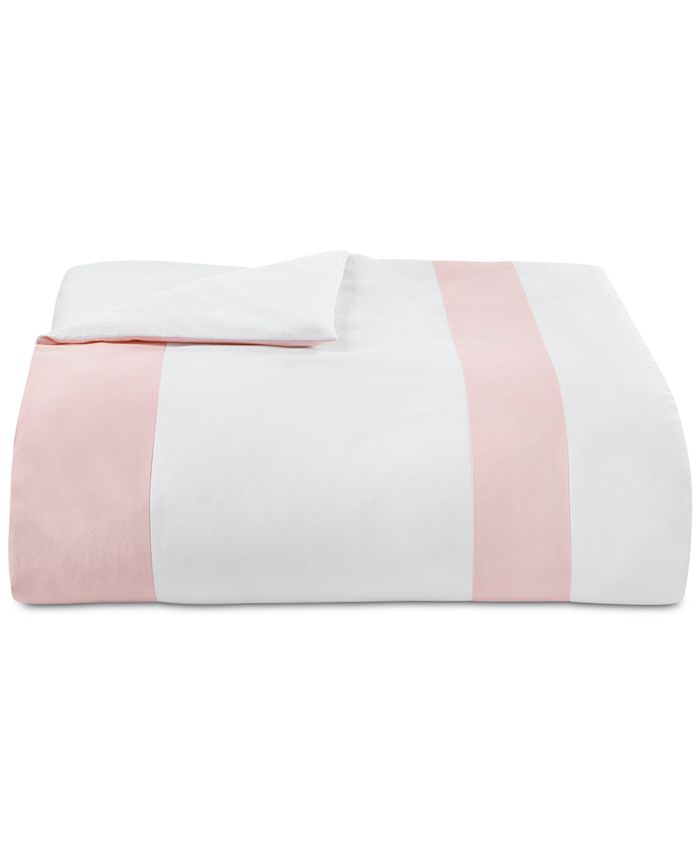 Charter Club Colorblock Black 3-Pc. King Duvet Cover Set, Created for ...