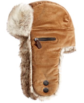 Woolrich Men's Corduroy Trooper Hat, Created for Macy's - Macy's