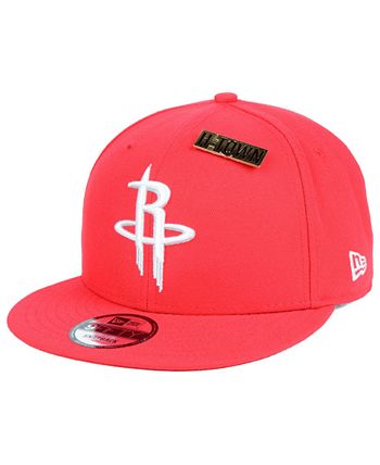 New Era Houston Rockets On-Court Collection 9FIFTY Snapback Cap - Macy's