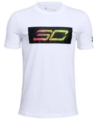 Under Armour Big Boys SC30-Print T-Shirt - Macy's