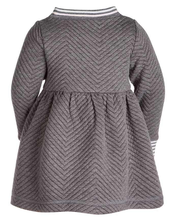 First Impressions Baby Girls Quilted Dress, Created for Macy's - Macy's