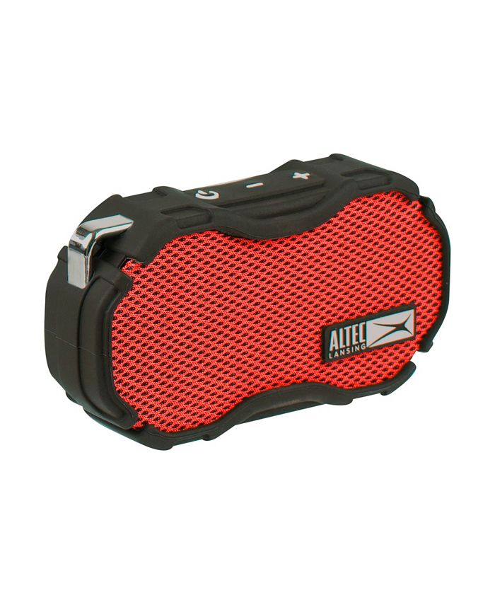 Altec Lansing - Baby Boom Portable Bluetooth Speaker - Black & Red - Macy's