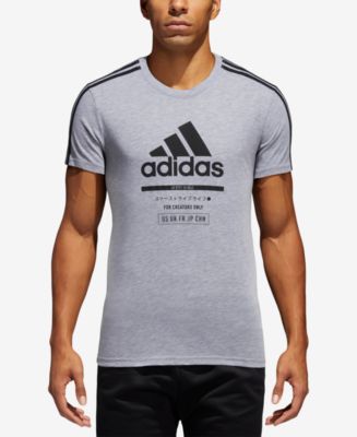 adidas Men's ClimaLite® Logo T-Shirt - Macy's