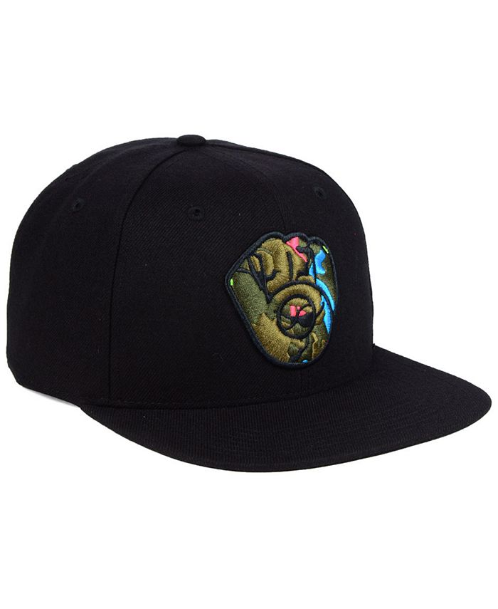 '47 Brand Milwaukee Brewers Camfill Neon Snapback Cap - Macy's