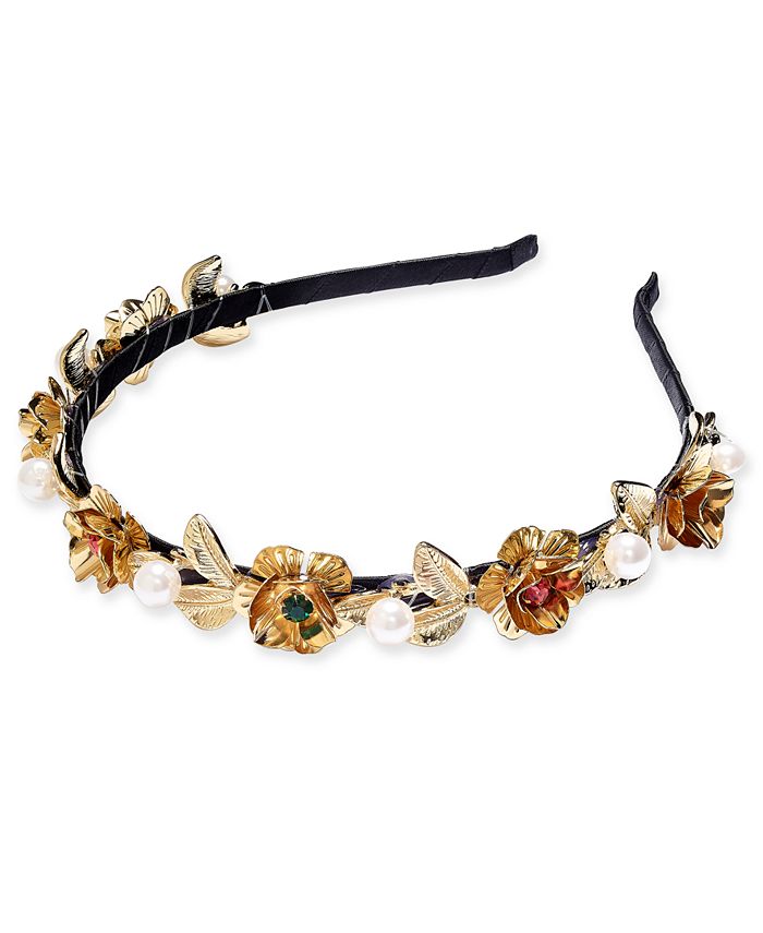 Inc International Concepts I N C Gold Tone Multi Stone And Imitation