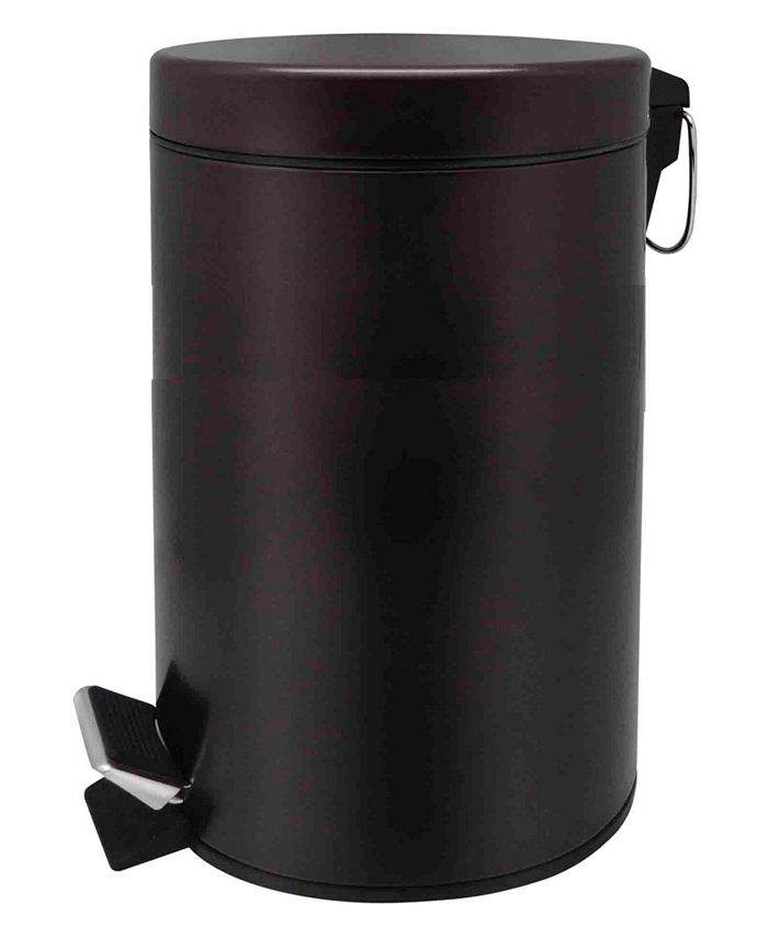 Home Basics 20 Liter Round Waste Bin - Macy's