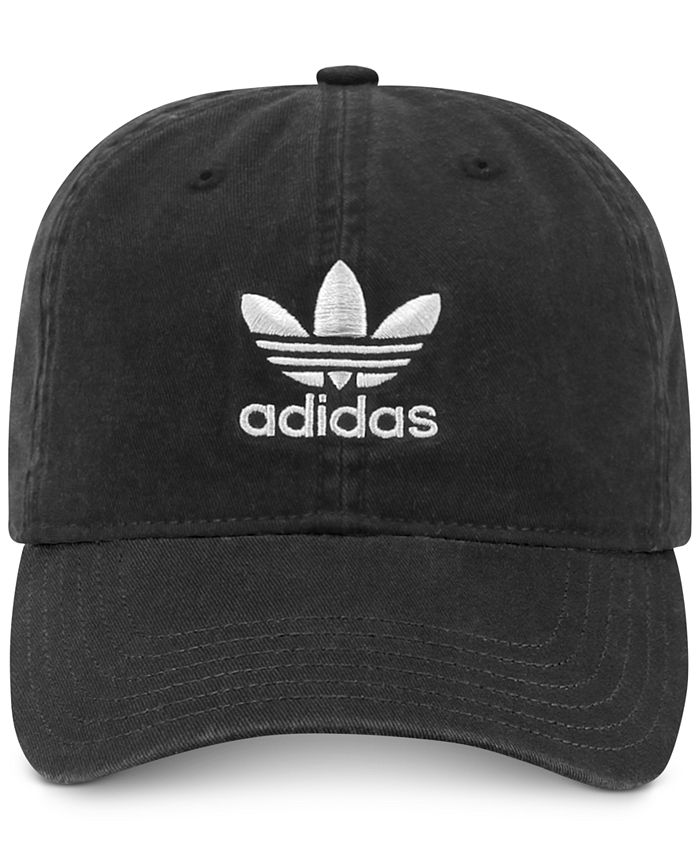 adidas Cotton Strapback Baseball Hat - Macy's