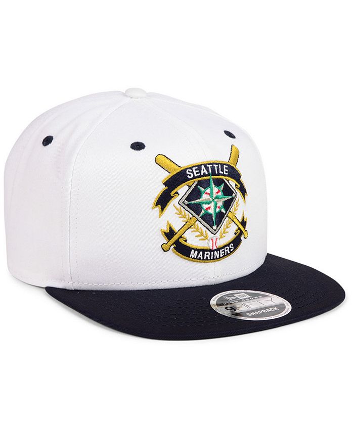 New Era Seattle Mariners Crest 9FIFTY Snapback Cap - Macy's