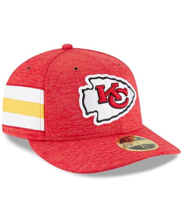New Era Kansas City Chiefs On Field Low Profile Sideline Home 59FIFTY ...