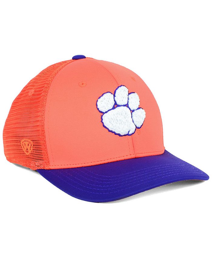 Top of the World Clemson Tigers Chatter Stretch Fitted Cap - Macy's