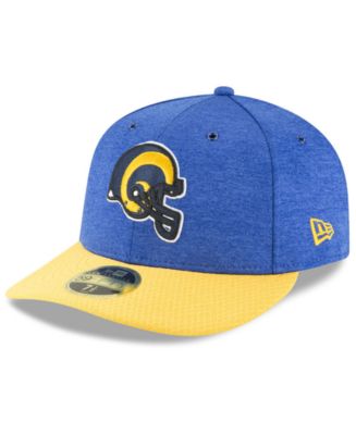 New Era Los Angeles Rams On Field Low Profile Sideline Home 59FIFTY ...