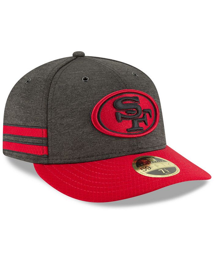 New Era San Francisco 49ers On Field Low Profile Sideline Home 59FIFTY ...
