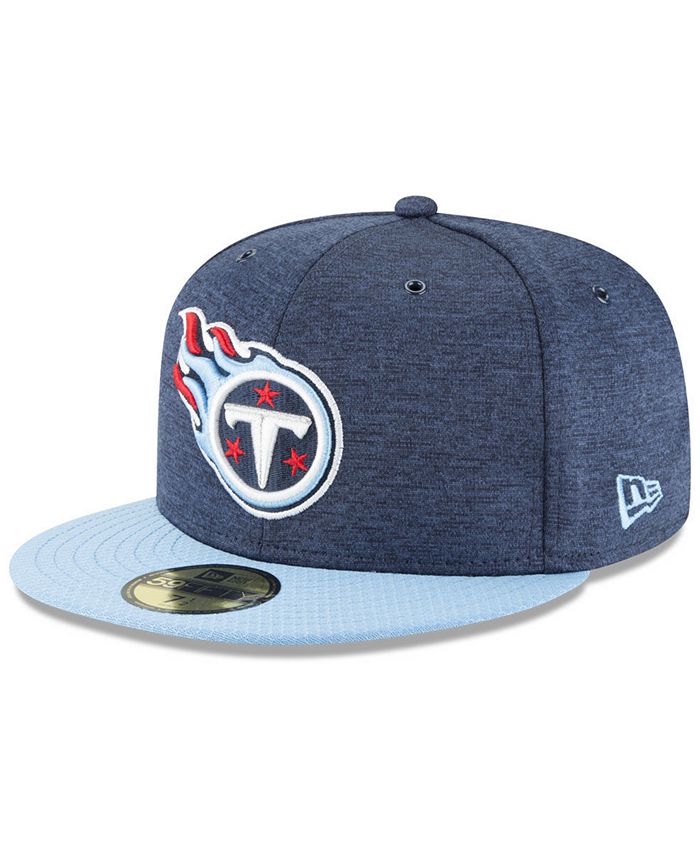 New Era Tennessee Titans On Field Sideline Home 59FIFTY FITTED Cap - Macy's