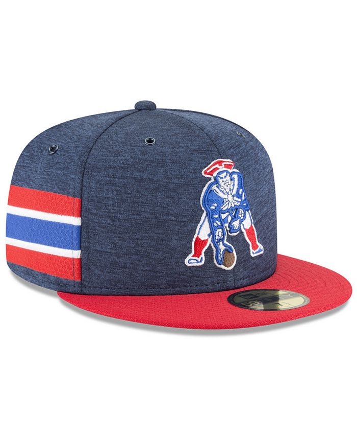 New Era New England Patriots On Field Sideline Home 59FIFTY FITTED Cap ...