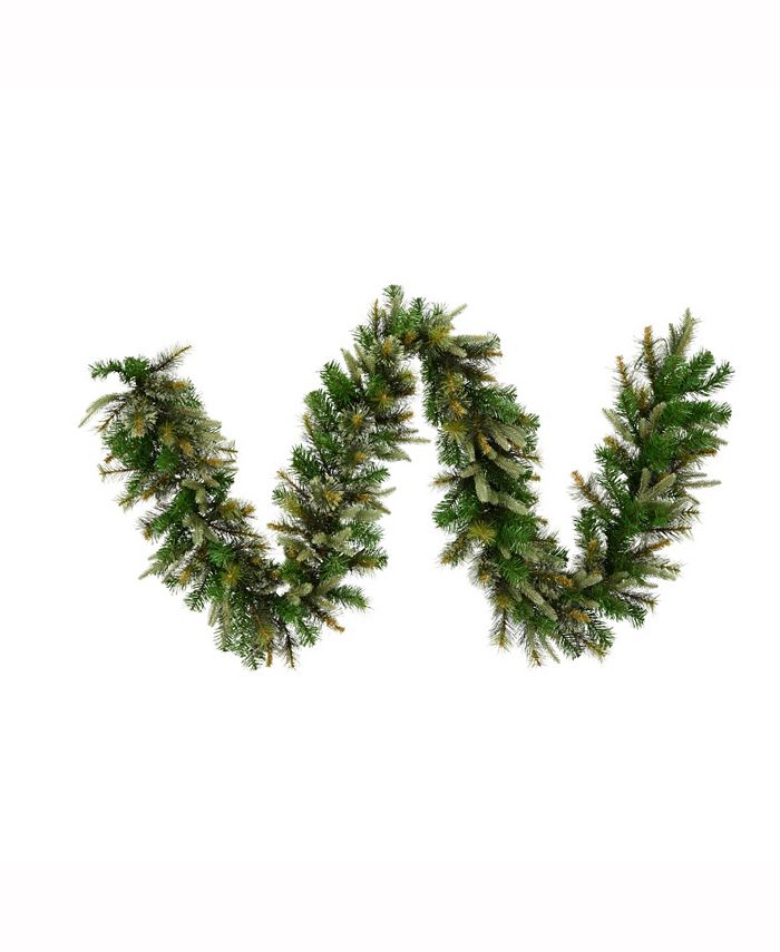 Vickerman 50' Cashmere Artificial Christmas Garland Unlit - Macy's