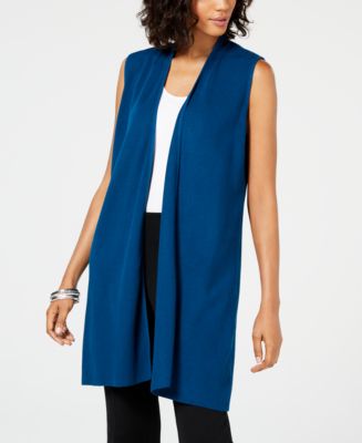 Alfani Petite Open-Front Vest, Created for Macy's - Macy's