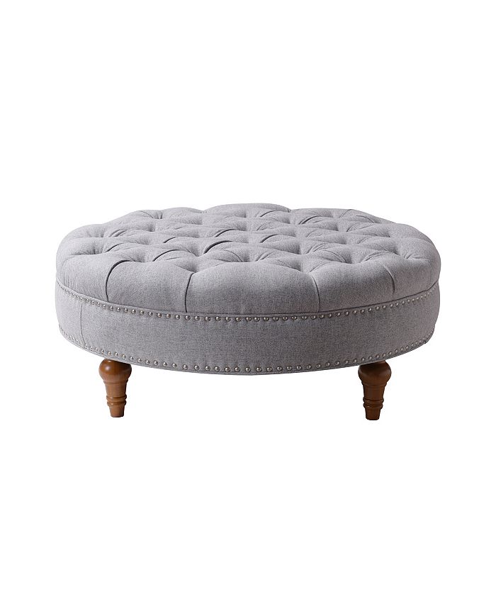 Jennifer Taylor Home Josephine Round Tufted Bench - Macy's