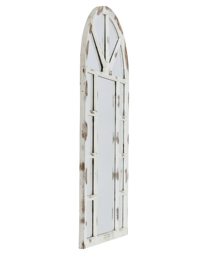 Aspire Home Accents Lara Farmhouse Arch Wall Mirror - Macy's