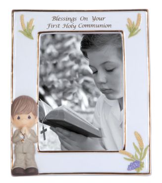 Blessings On Your First Holy Communion Photo Frame, Boy - Macy's