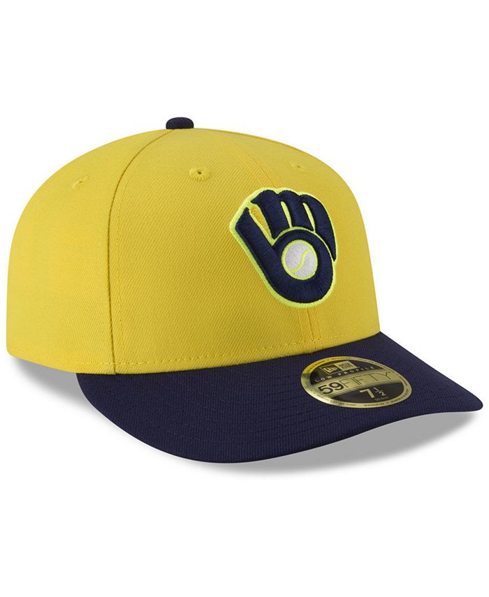 New Era Milwaukee Brewers Players Weekend Low Profile 59FIFTY FITTED ...