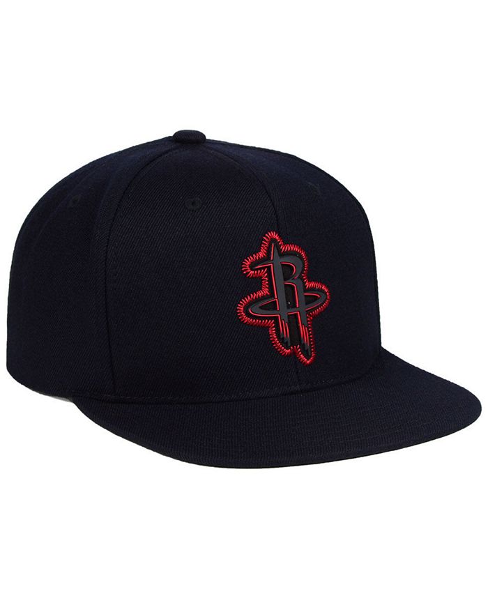 Mitchell & Ness Houston Rockets Zig Zag Snapback Cap - Macy's