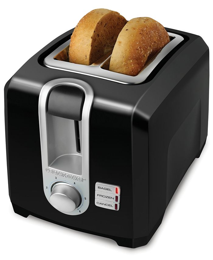 Black & Decker 2-Slice Extra-Wide Slot Toaster - Macy's