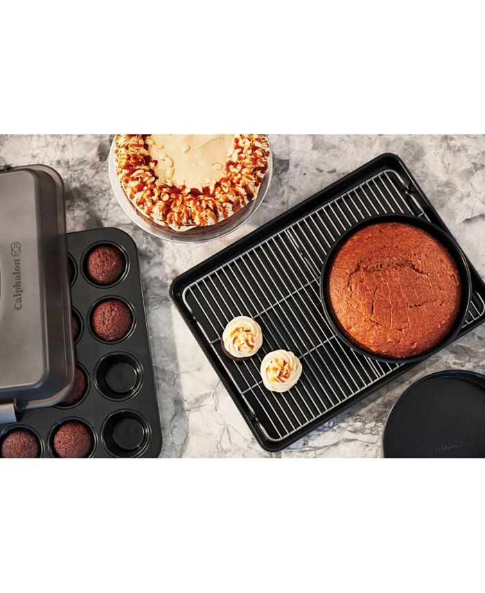 Calphalon Signature Ceramic Nonstick 6-Pc. Bakeware Set - Macy's