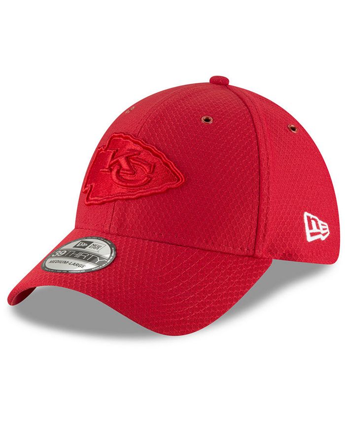 New Era Kansas City Chiefs Official Color Rush 39THIRTY Stretch Fitted ...