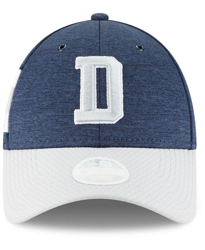 New Era Women's Dallas Cowboys On Field Sideline Home 9FORTY Strapback ...