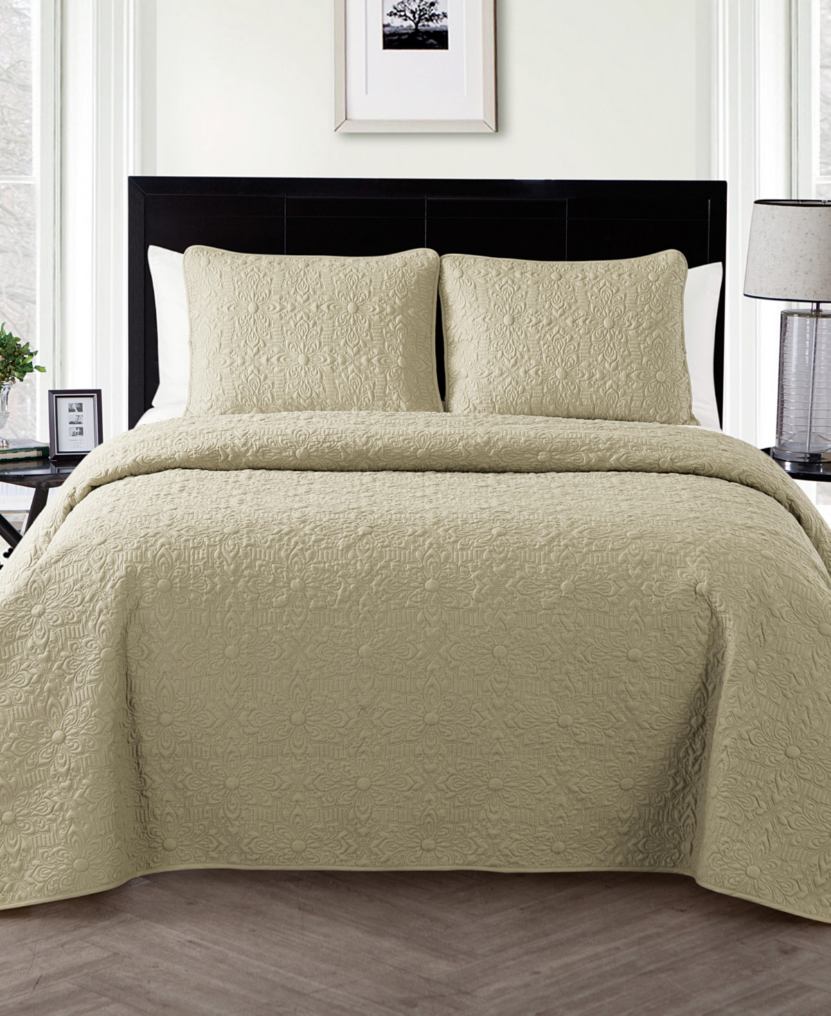Click here for Vcny Home Caroline Embossed 2-Pc. Quilt Set  Twin... prices