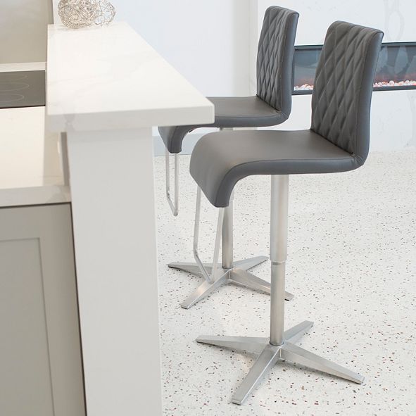 MIX Lista Adjustable Height Barstool & Reviews - Home - Macy's