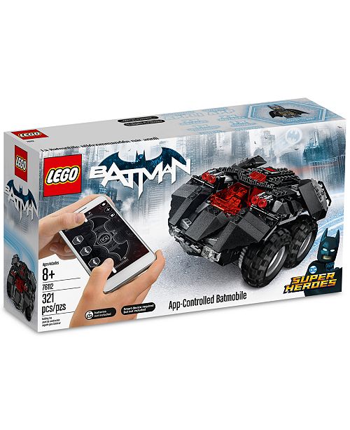LEGO® App-Controlled Batmobile 76112 & Reviews - Home - Macy's