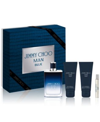 Jimmy Choo Men's 4-Pc. Man Blue Gift Set - Macy's