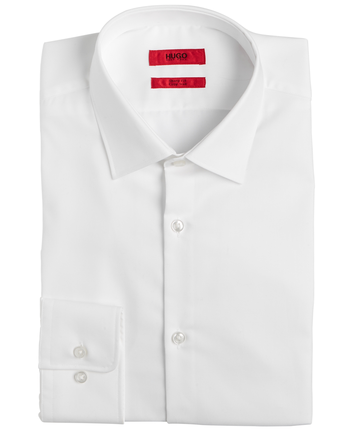 Click here for Hugo by Hugo Boss Mens Slim Fit Solid Cotton Dress... prices