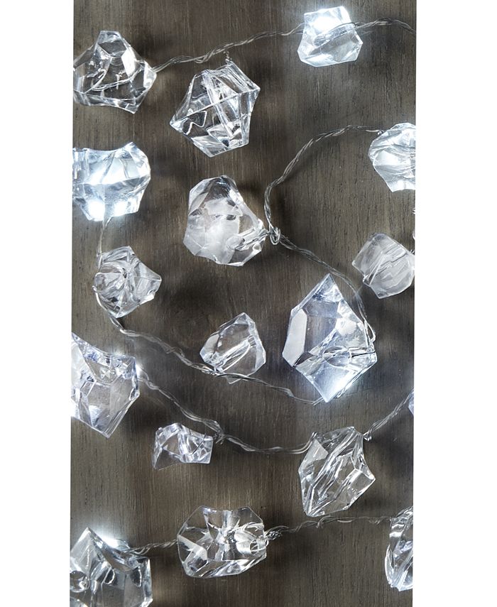 Studio Mercantile LED Micro Ice Chips 10ft String Lights - Macy's