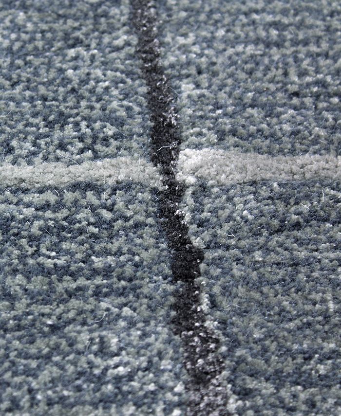 Hotel Collection CLOSEOUT! Area Rug, City Grid CG1 2'6" x 4', Created ...