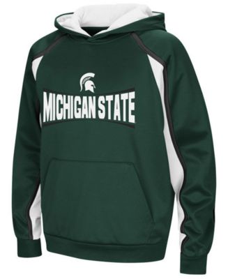 Colosseum Michigan State Spartans Poly Pullover Hoodie, Big Boys (8-20 ...
