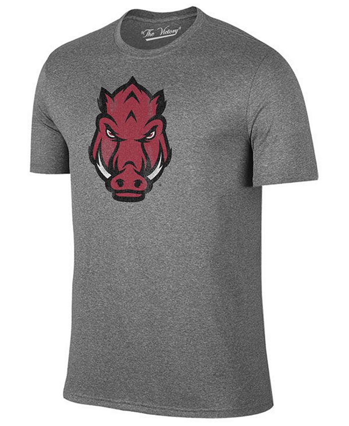 Retro Brand Men's Arkansas Razorbacks Alt Logo Dual Blend T-Shirt - Macy's
