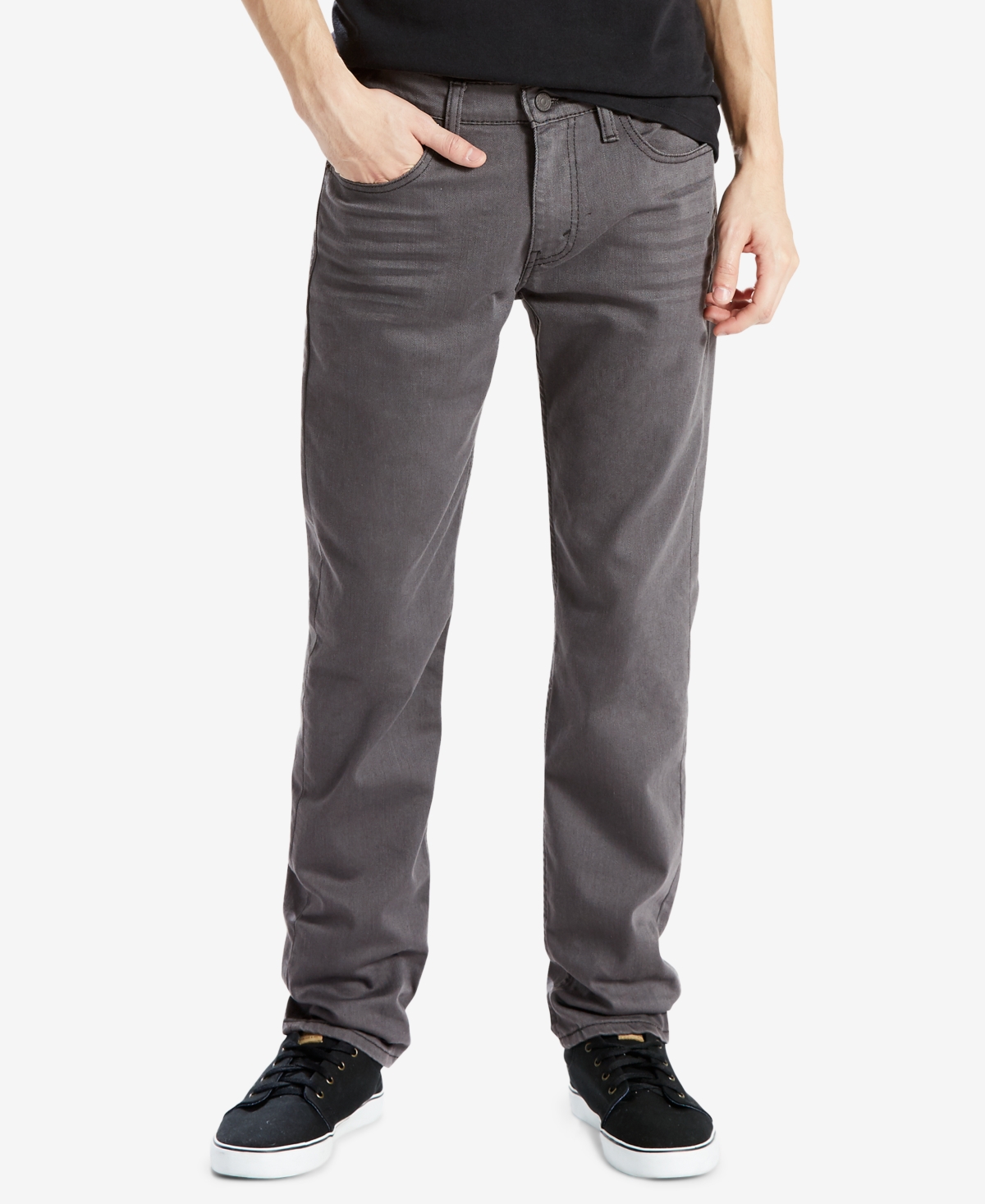 Click here for Levis Mens 511 Slim Fit Jeans - Gray Black 3D prices